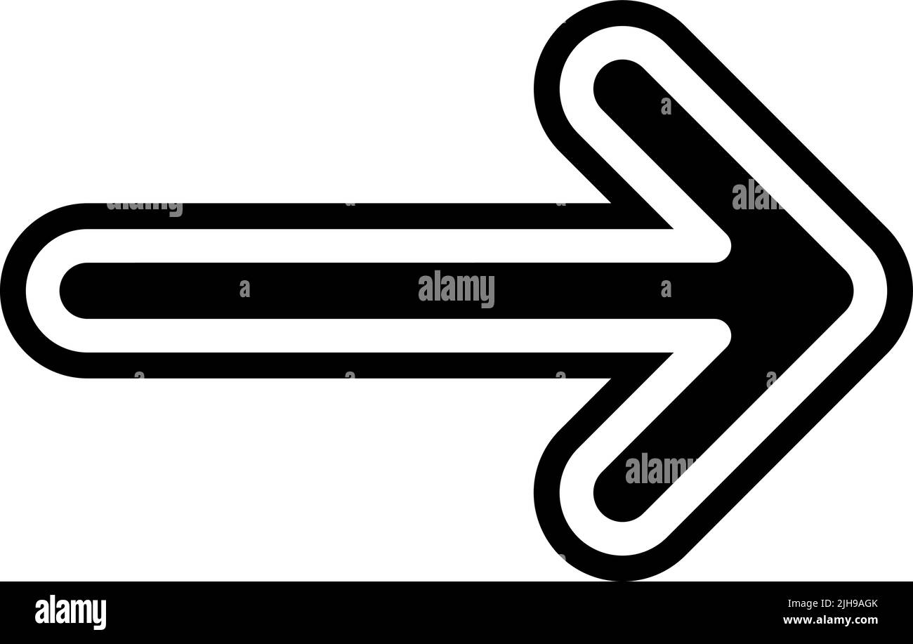 Arrow next Stock Vector Image & Art - Alamy