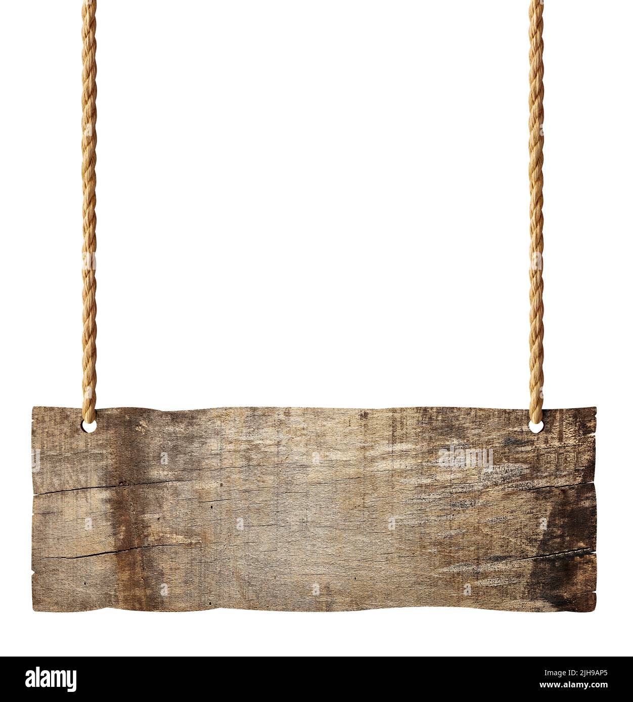 wooden sign chain ropesignboard signpost Stock Photo - Alamy