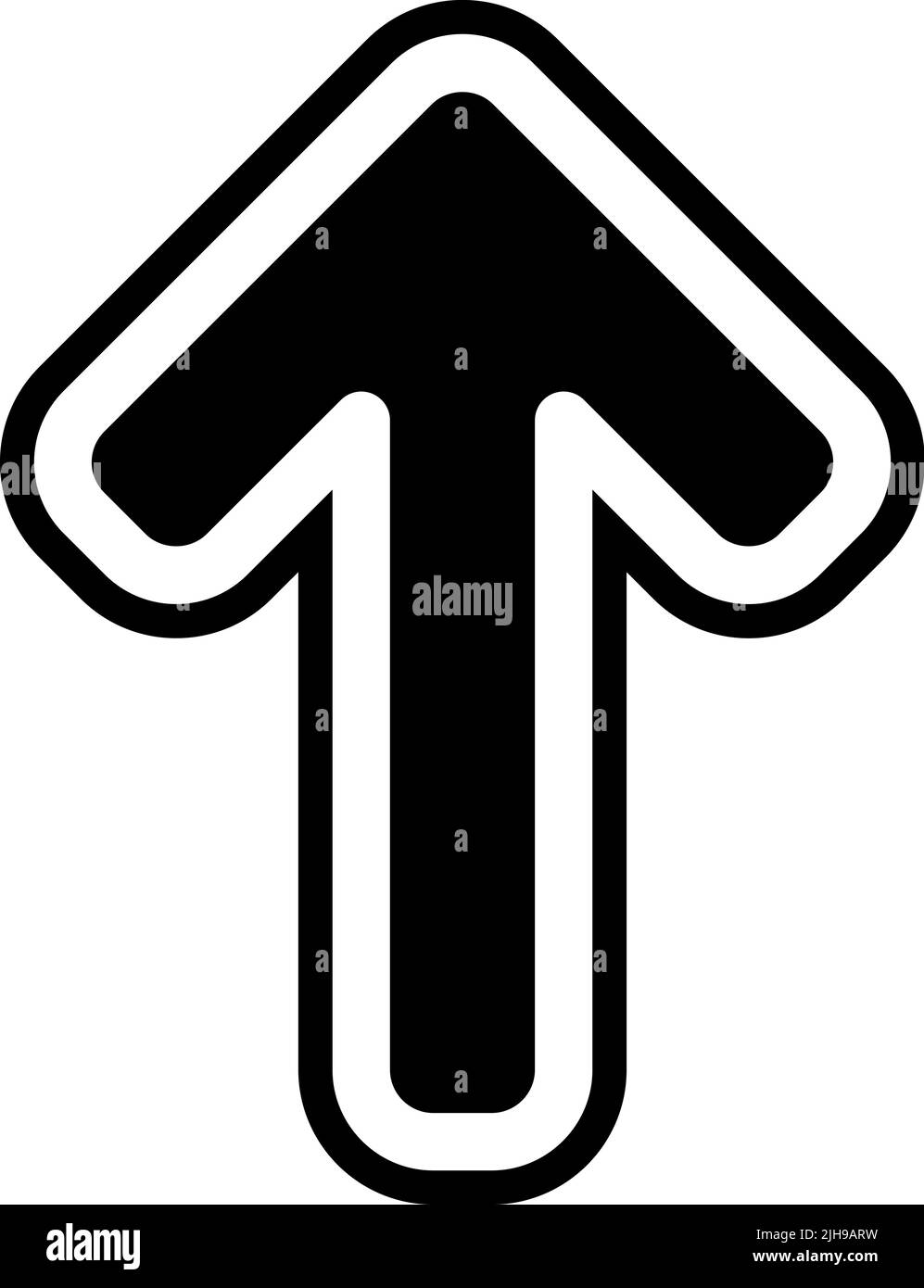 The bar chart and arrows Black and White Stock Photos & Images - Alamy