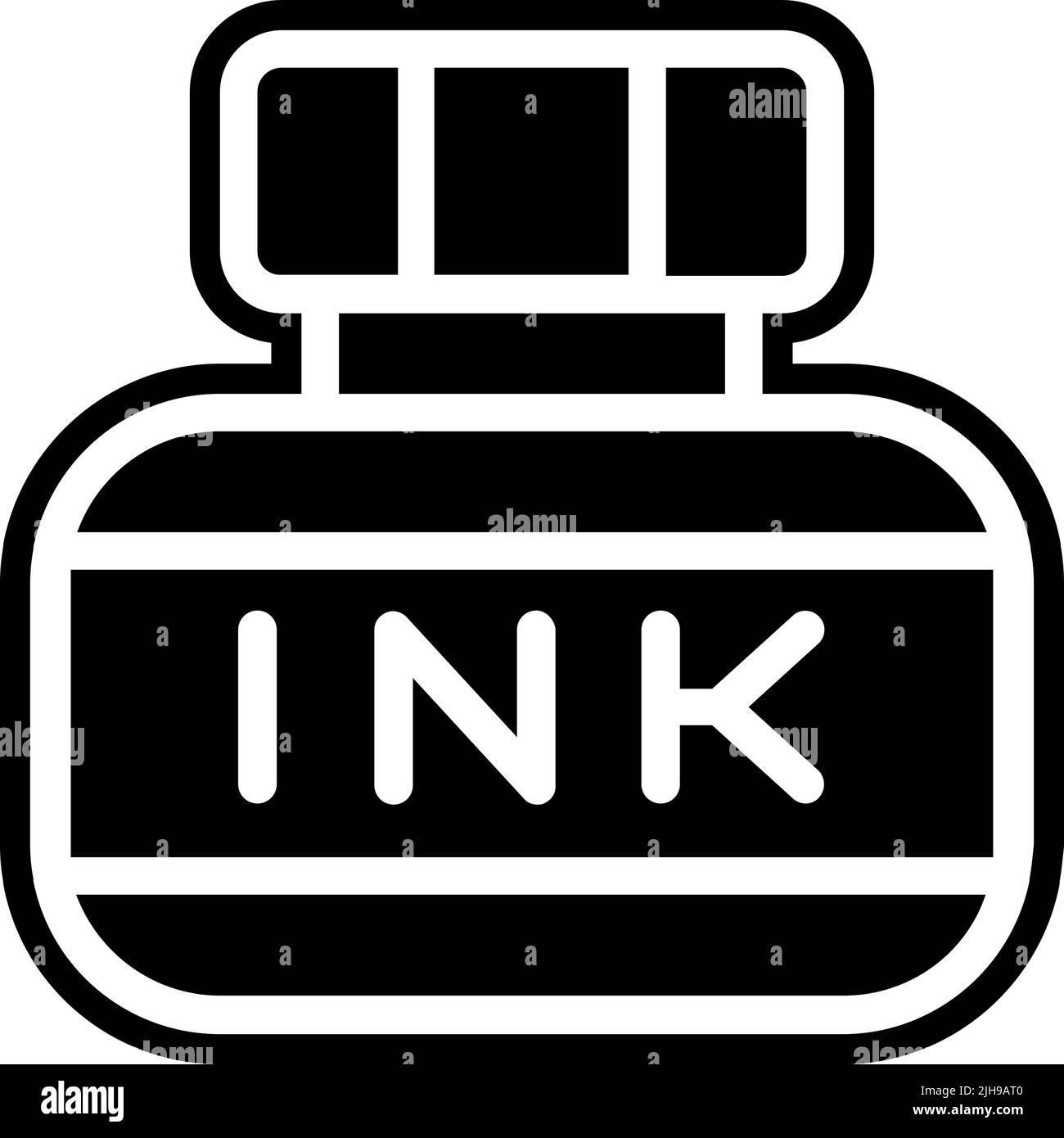 Ink Bottle Clipart Black And White