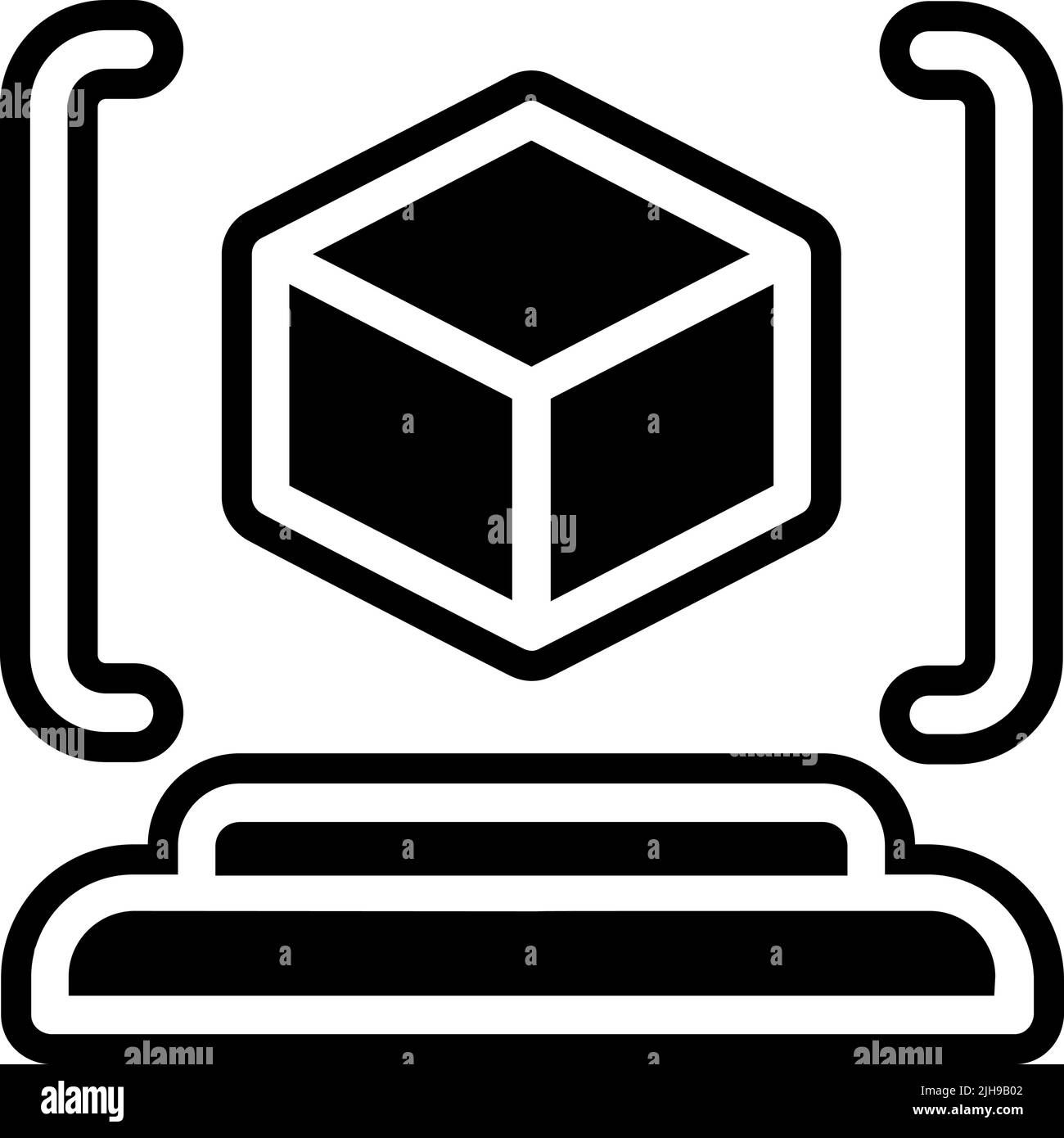 3d printing program Stock Vector Images - Alamy