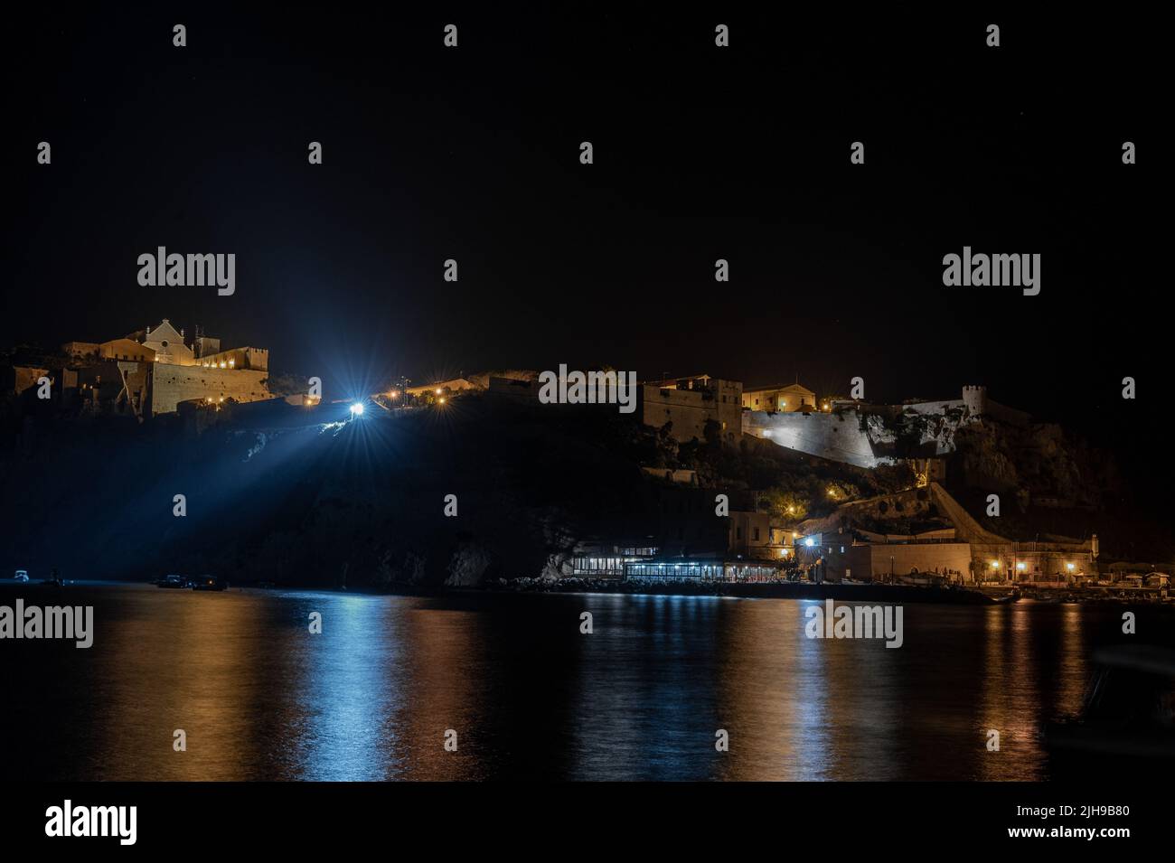 Tremiti Islands by night Stock Photo - Alamy