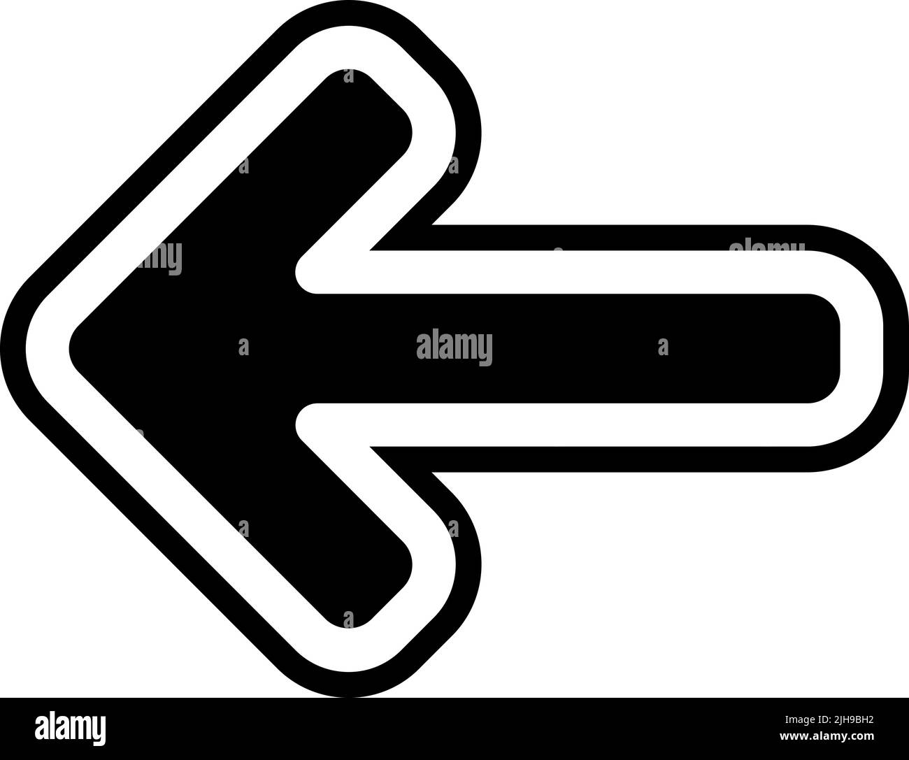 Arrows left arrow Stock Vector Image & Art - Alamy