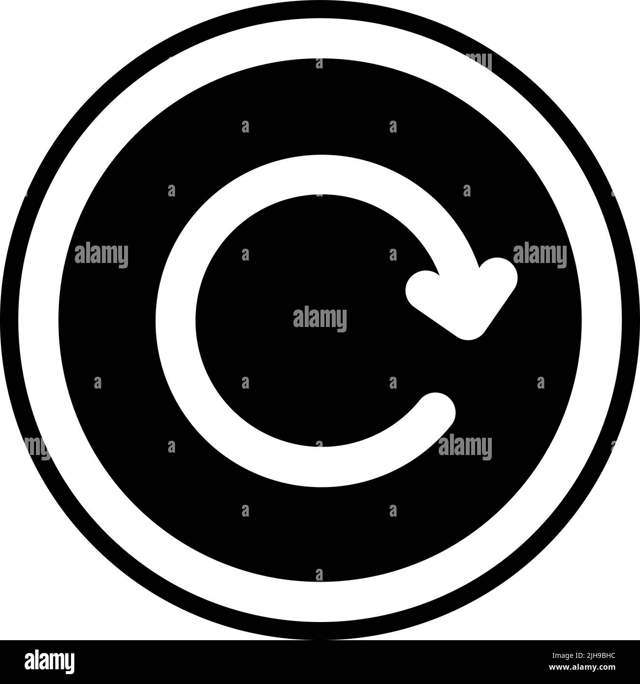 Arrow rotate Stock Vector Image & Art - Alamy