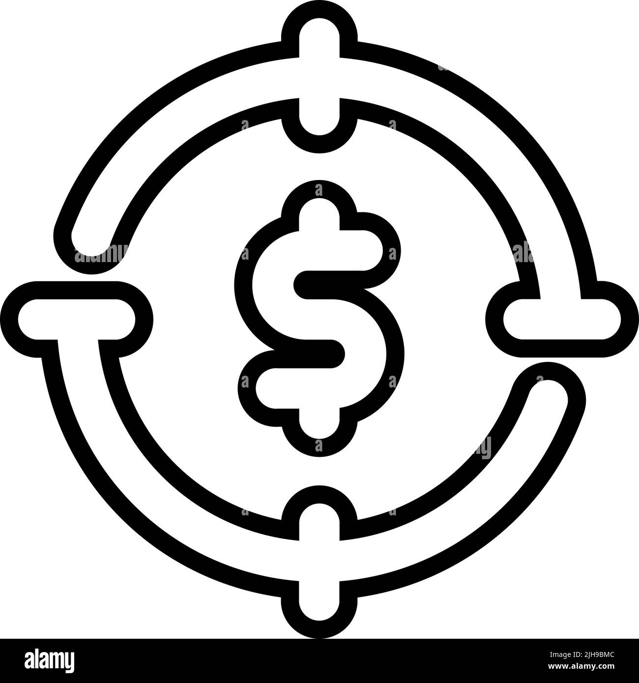 Business target Stock Vector Image & Art - Alamy