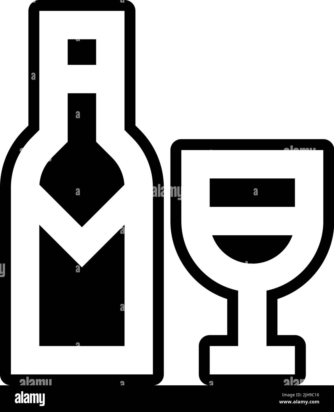 Wedding champagne Stock Vector Image & Art - Alamy