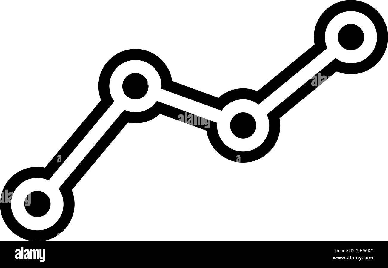 Business line chart Stock Vector Image & Art - Alamy