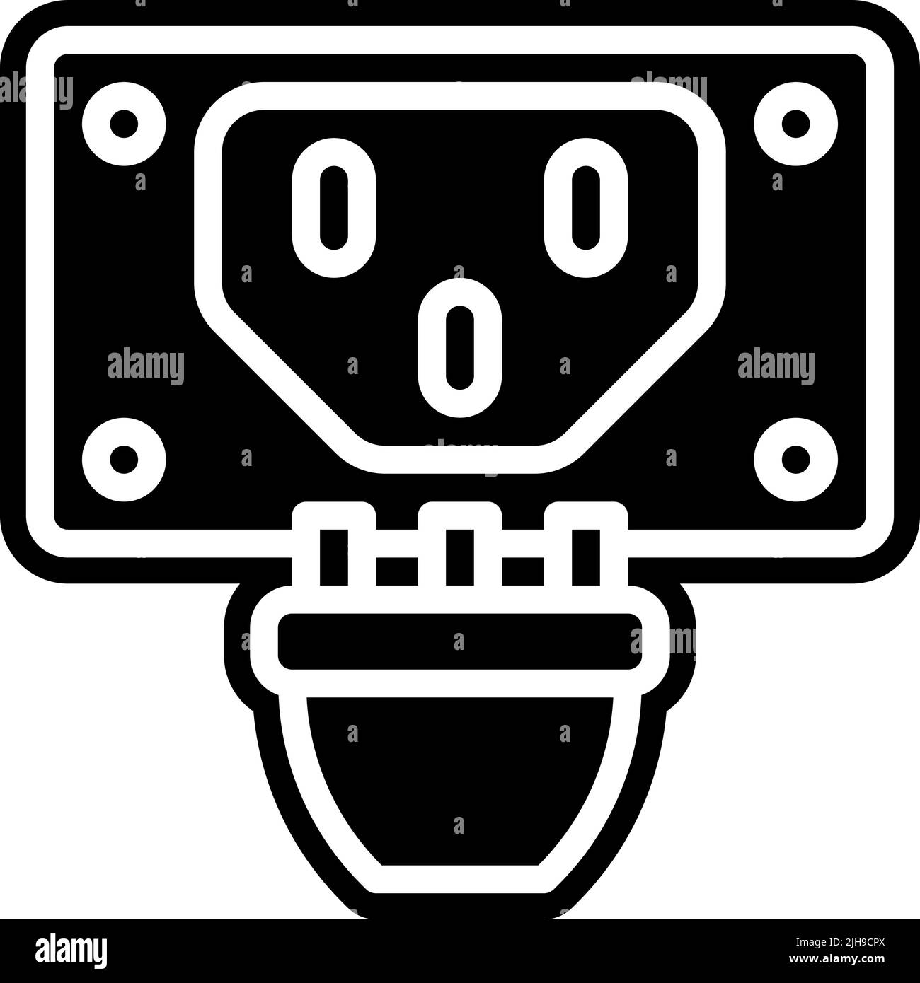 Connector types power cable Stock Vector Image & Art - Alamy