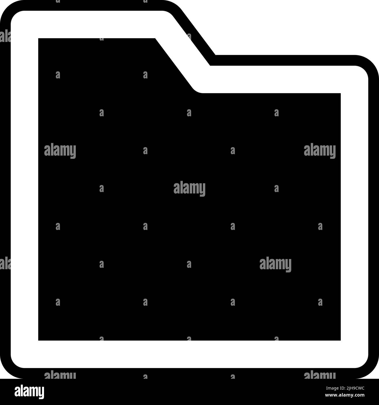 Basic ui folder Stock Vector Image & Art - Alamy