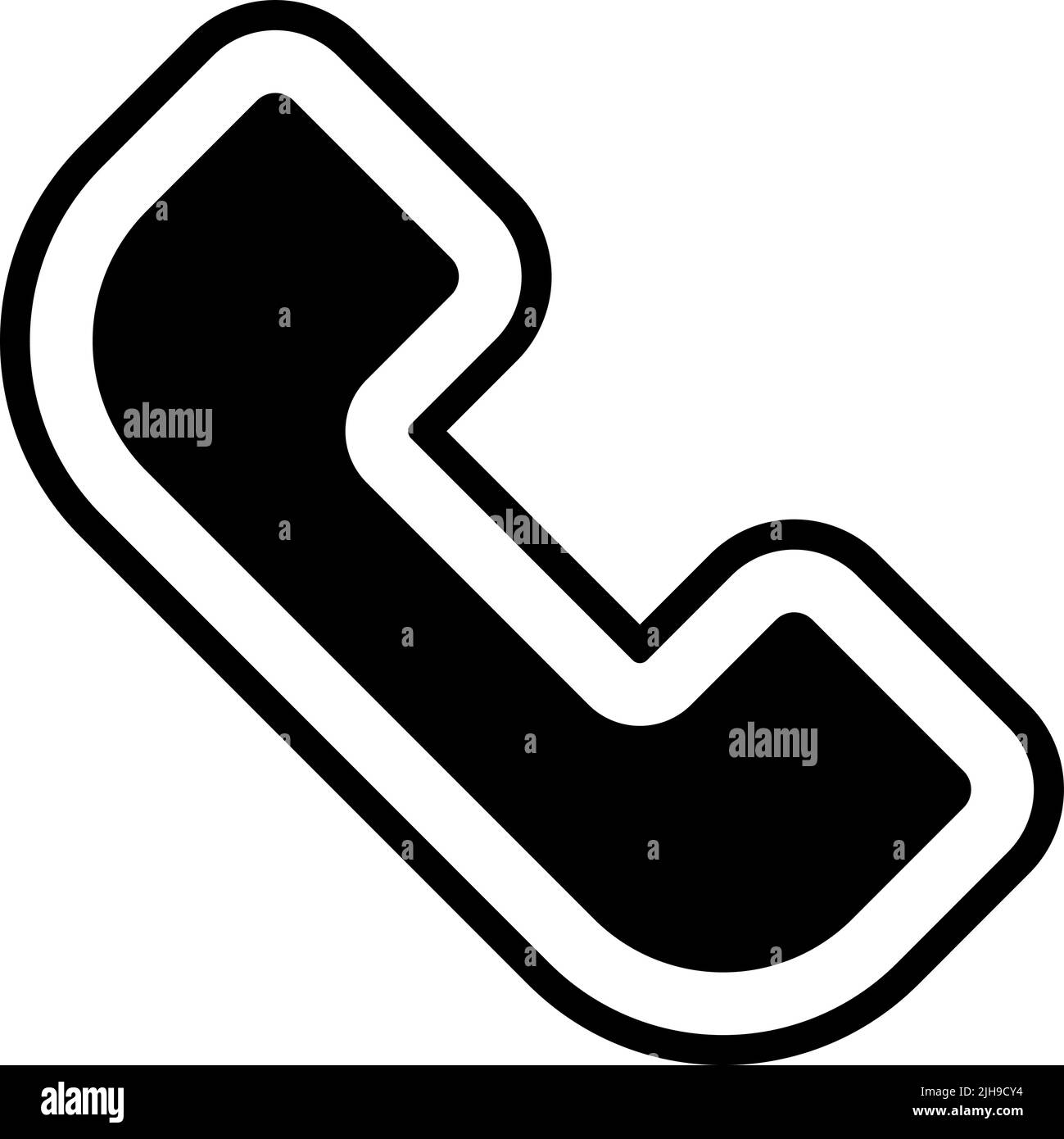 Contact us phone call Stock Vector Image & Art - Alamy