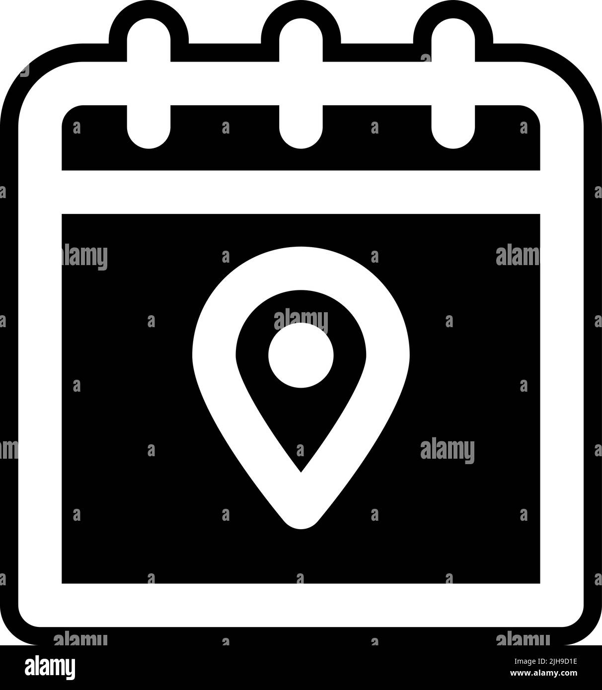 Calendar location Stock Vector Image & Art - Alamy