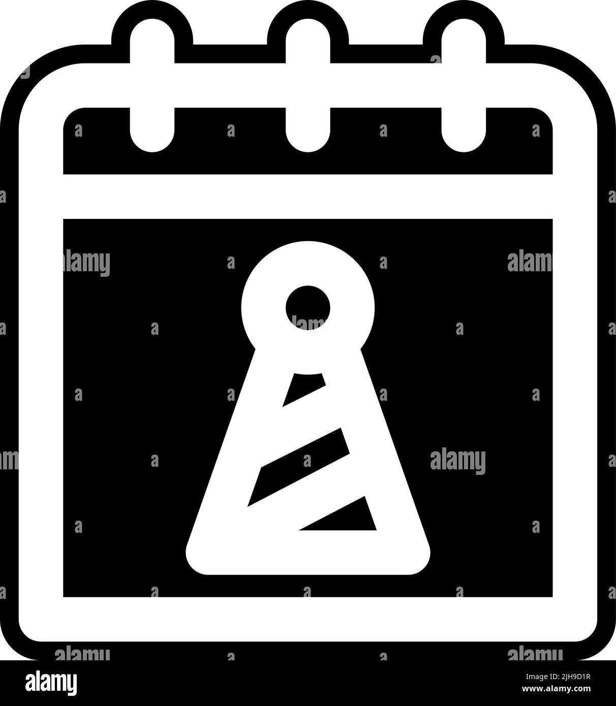 Birthday print Black and White Stock Photos & Images - Alamy