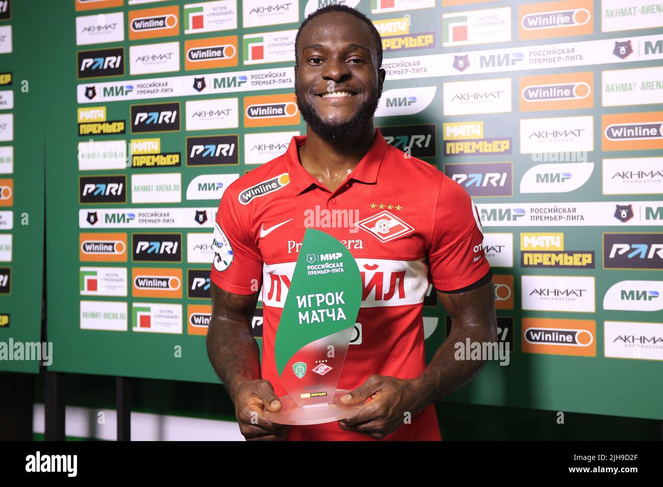 GROZNY, RUSSIA, JULE 16, 2022. The 2022/23 Russian Football Premier ...