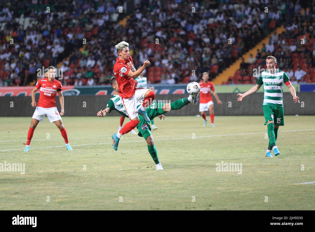 GROZNY, RUSSIA, JULE 16, 2022. The 2022/23 Russian Football Premier ...