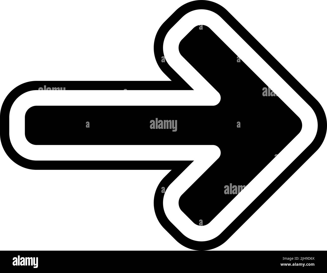 White arrows left right circle hi-res stock photography and images - Alamy