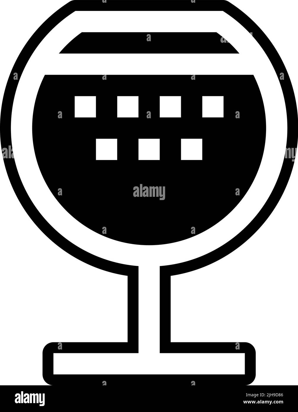 Glass full red ripe Stock Vector Images - Alamy