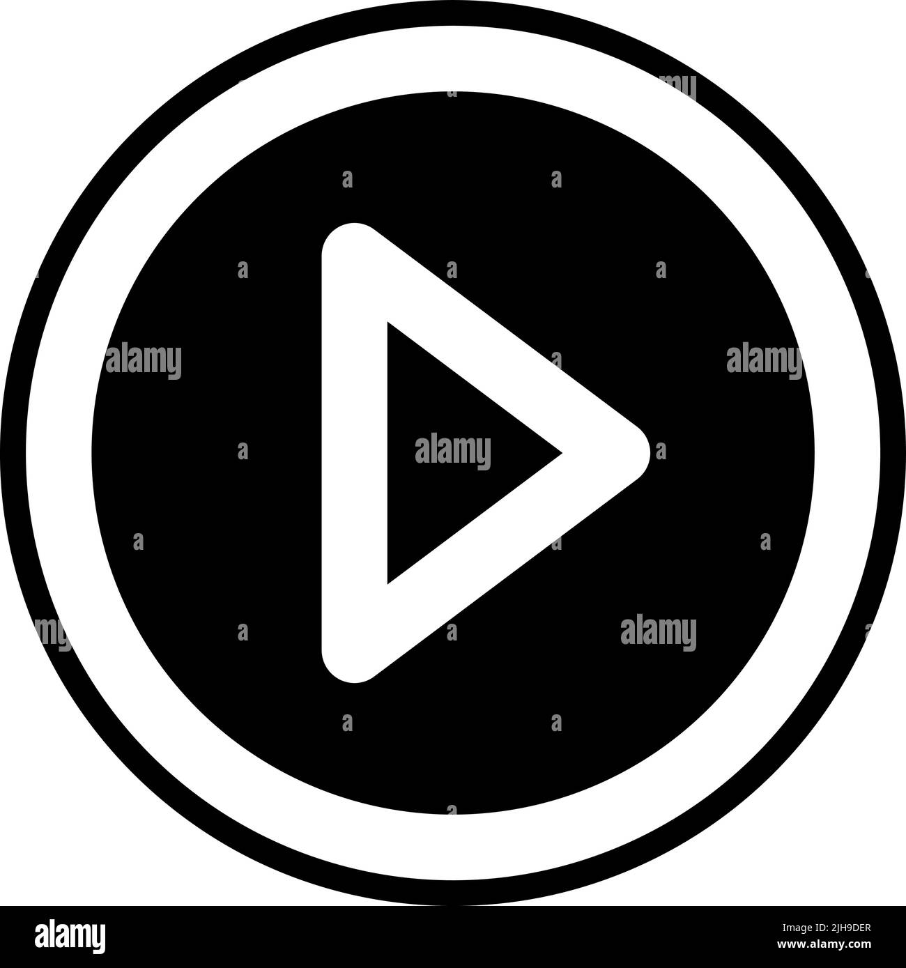 Basic ui play Stock Vector Images - Alamy