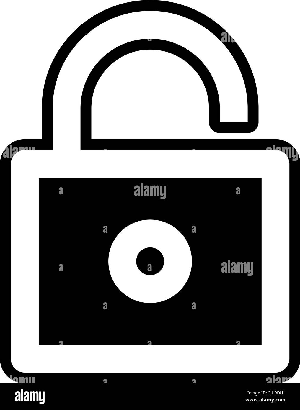 Basic ui lock Stock Vector Image & Art - Alamy