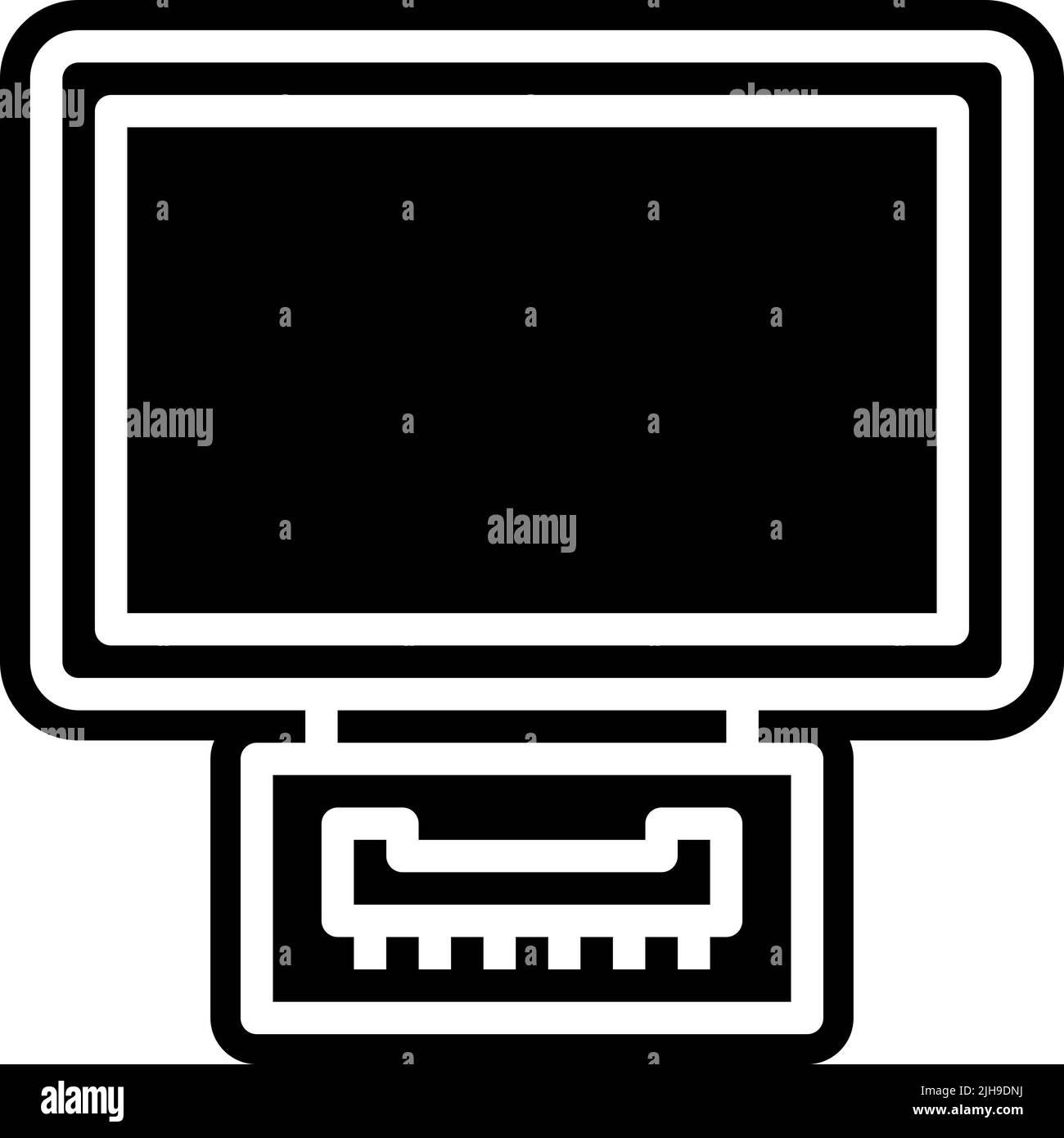 Connector types display Stock Vector Image & Art - Alamy