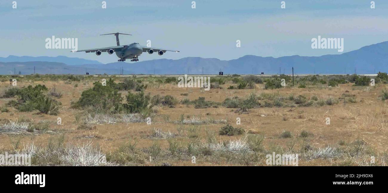 A U.S. Air Force 312th Airlift Squadron C-5 Galaxy, the largest ...