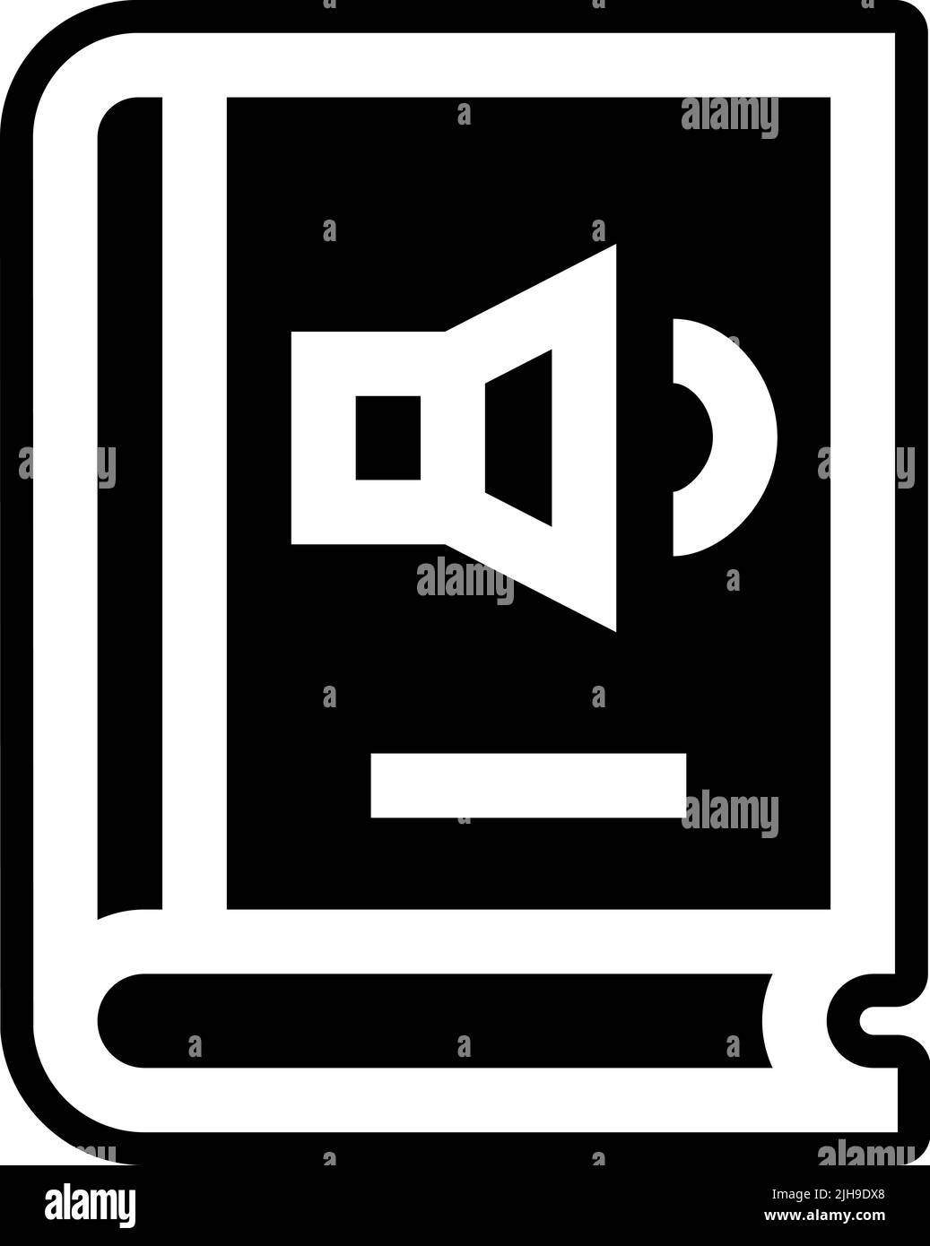 Audiobook illustration Black and White Stock Photos & Images - Alamy