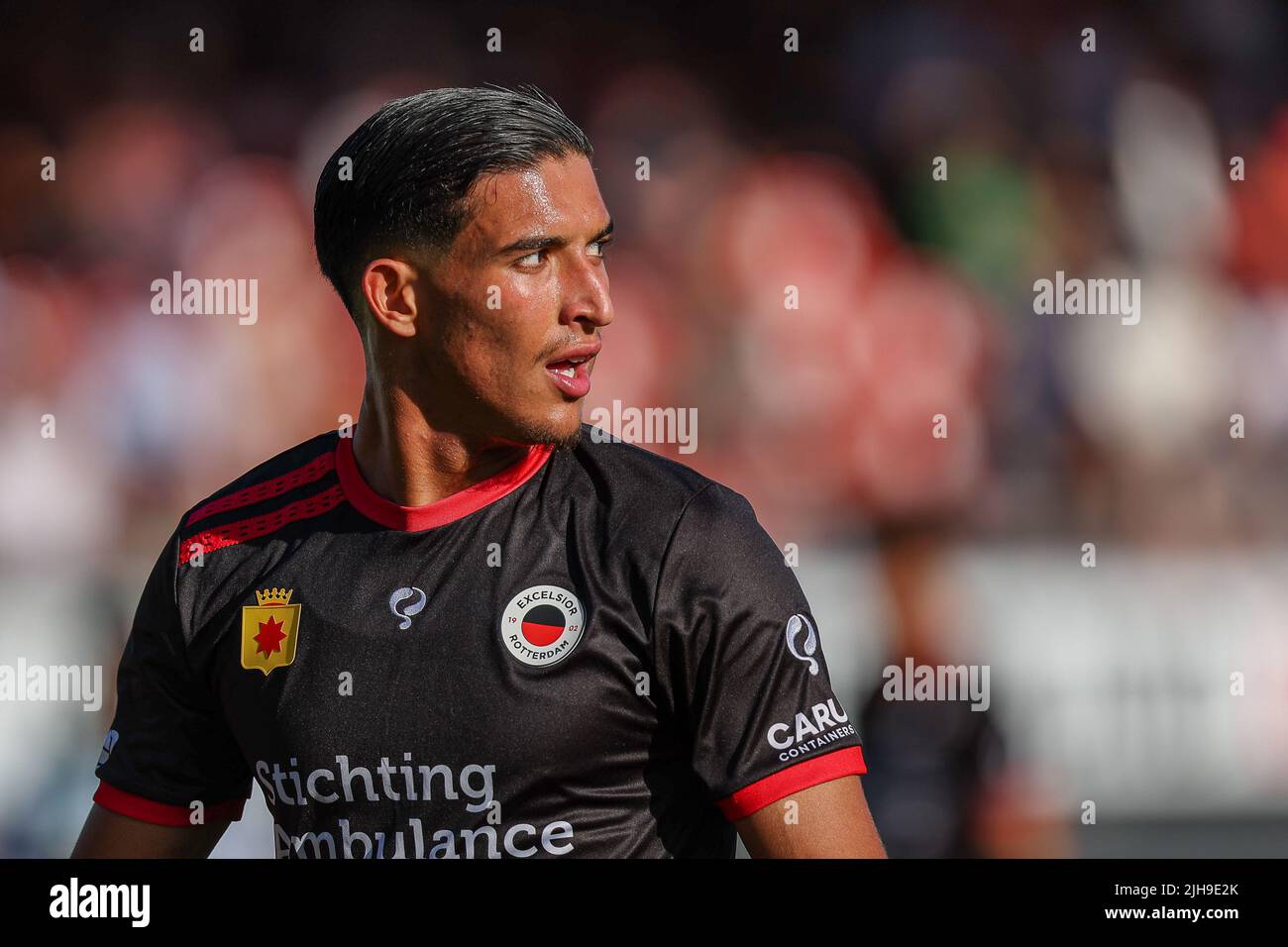 ROTTERDAM, NETHERLANDS - JULY 16: Couhaib Driouech of Excelsior ...