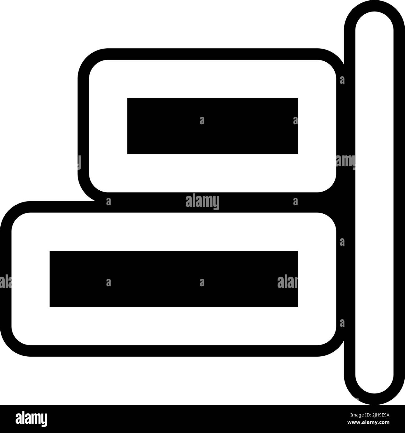 Design graphic align right Stock Vector Image & Art - Alamy