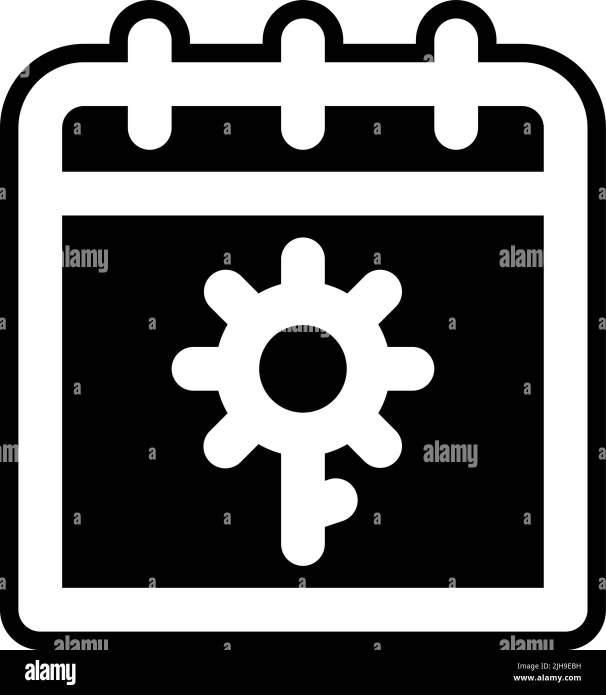 Spring notepad Black and White Stock Photos & Images - Alamy