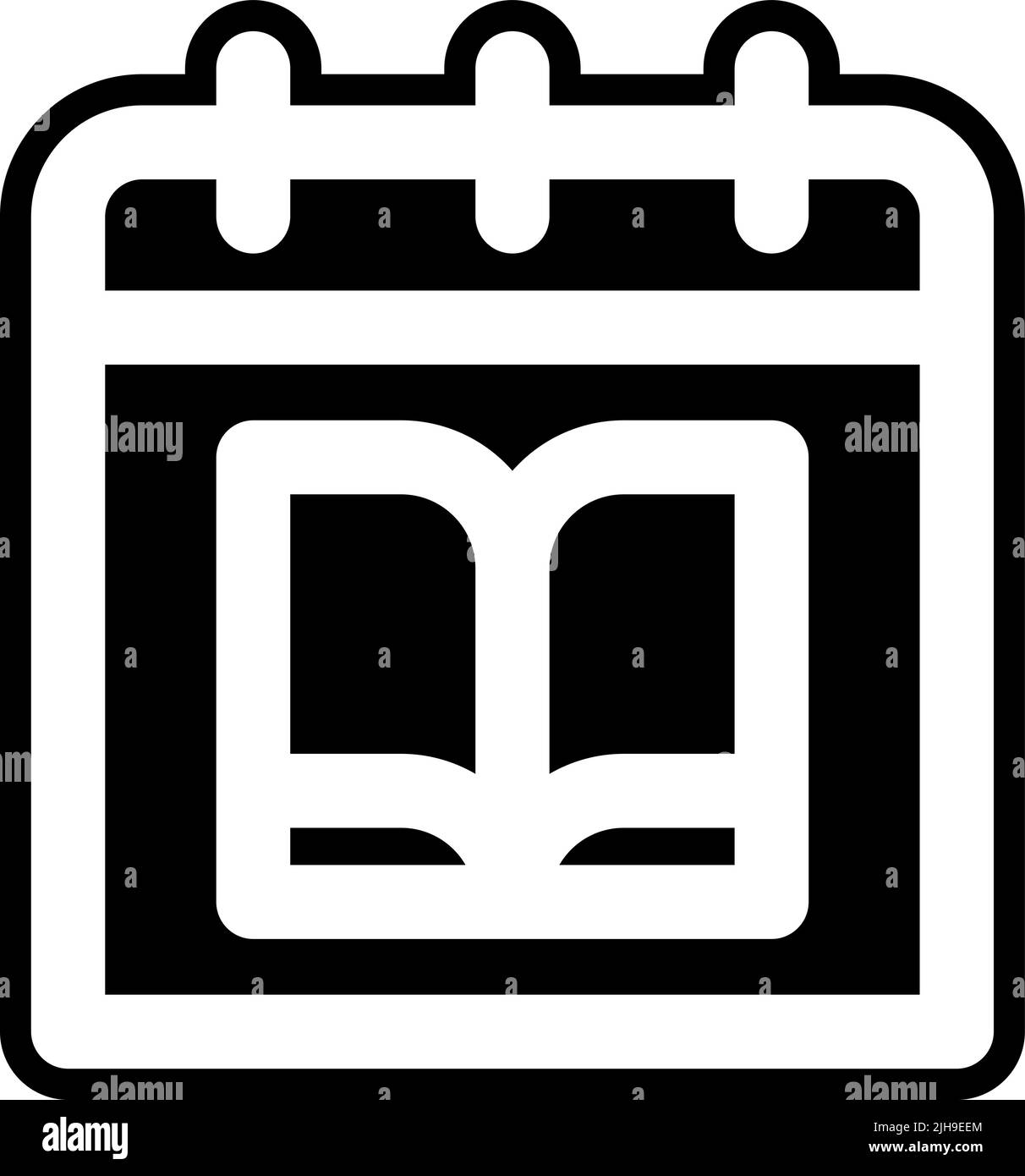 Calendar book Stock Vector Image & Art - Alamy