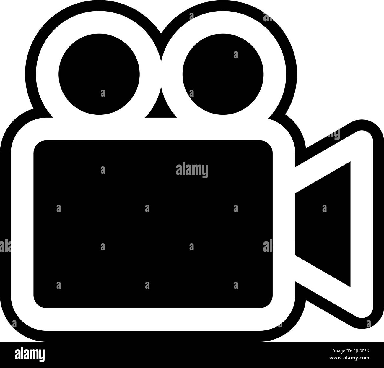 Video call settings line Stock Vector Images - Alamy