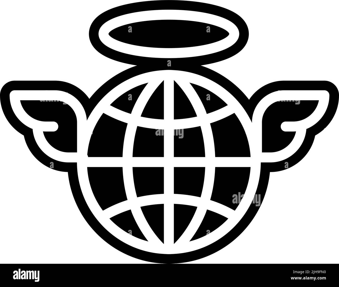 Concept illustration world health Black and White Stock Photos & Images ...