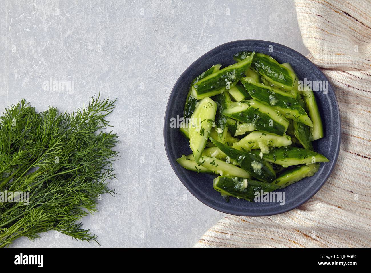Smashed cucumber hi-res stock photography and images - Alamy