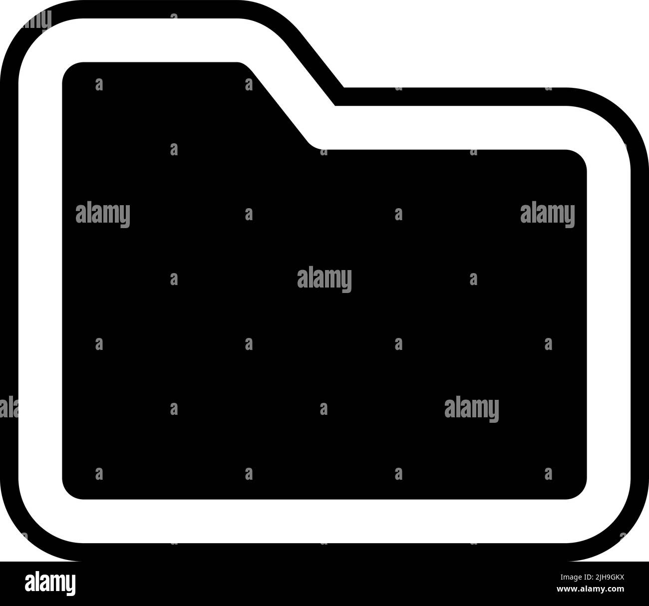 Folder with archives Stock Vector Images - Alamy