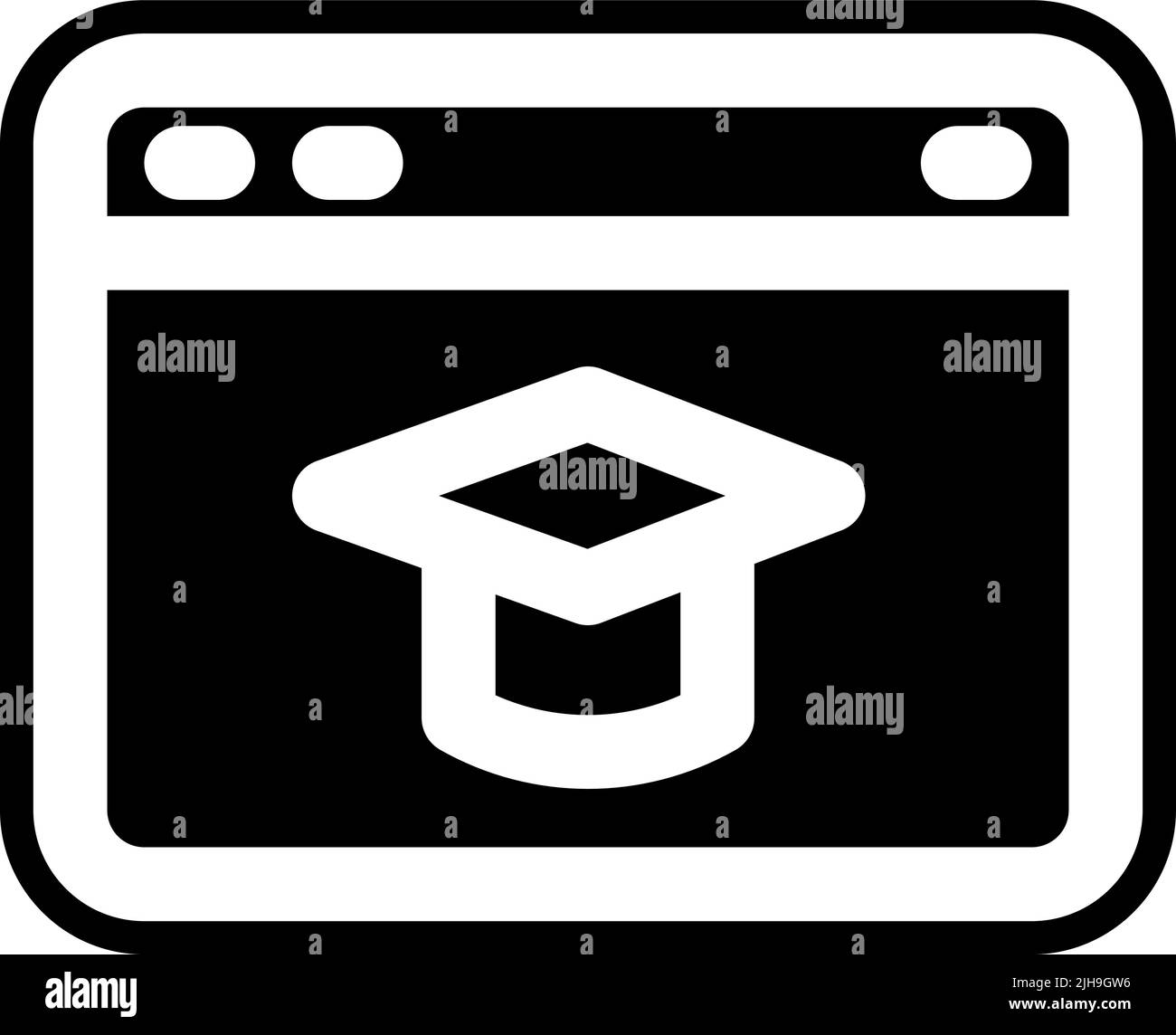 Elearning graduation Stock Vector Images - Alamy