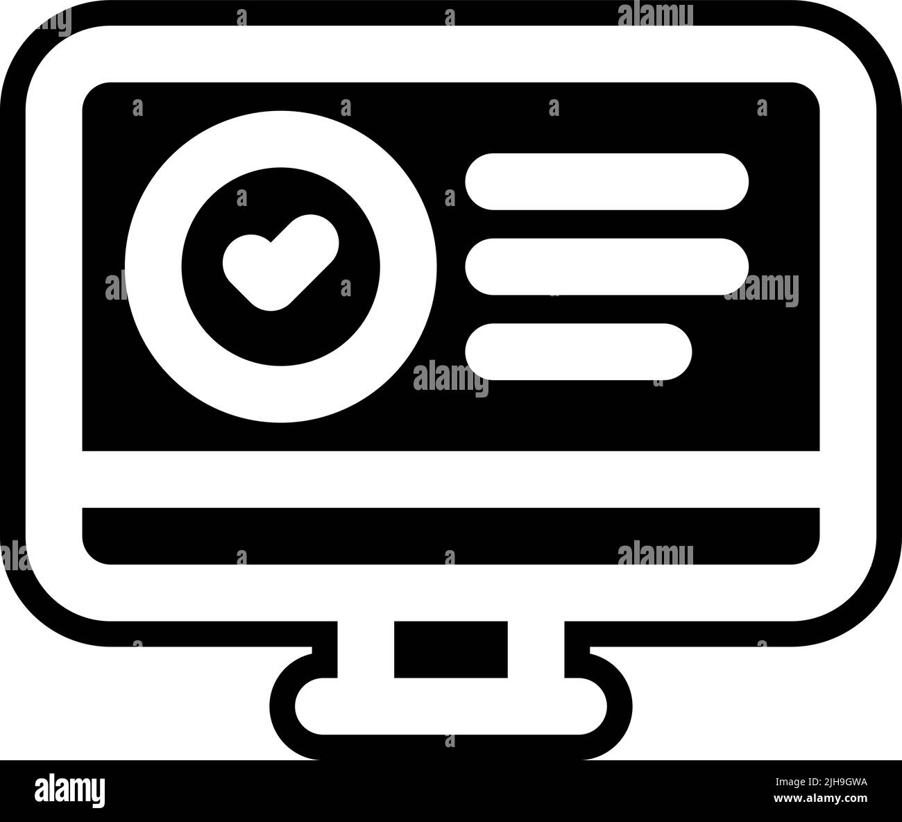Elearning check circle Stock Vector Image & Art - Alamy