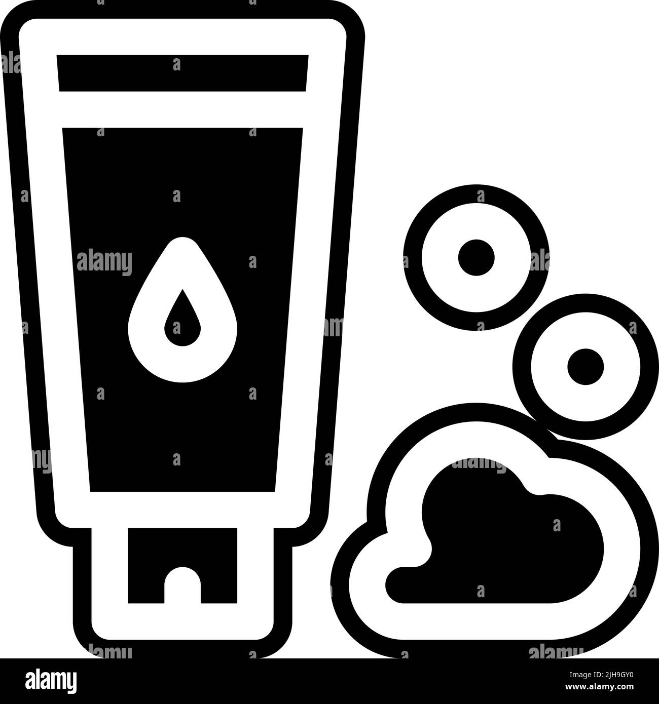 Facial neck massage skin Stock Vector Images - Alamy