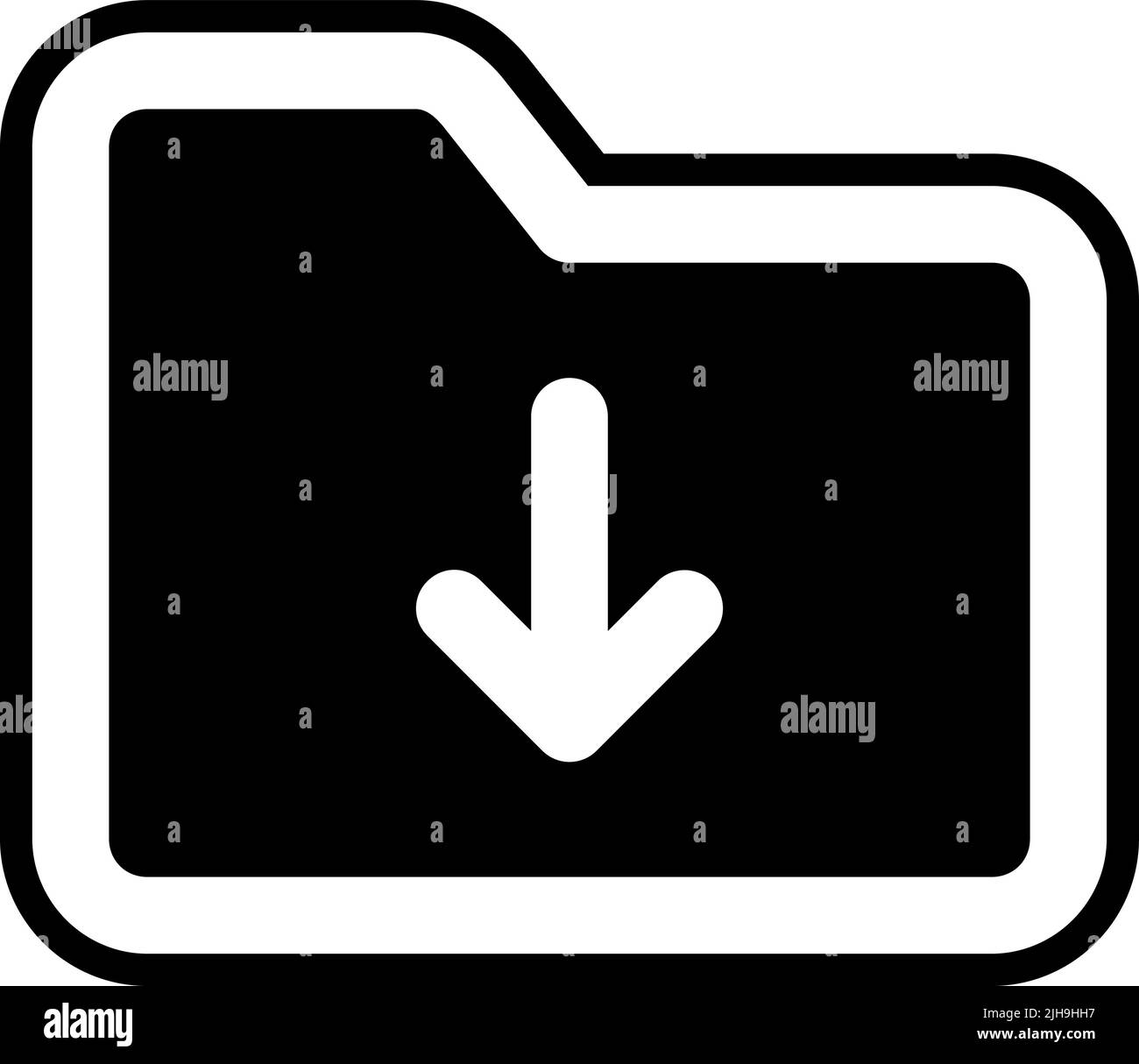 Downloading zip file Stock Vector Images - Alamy