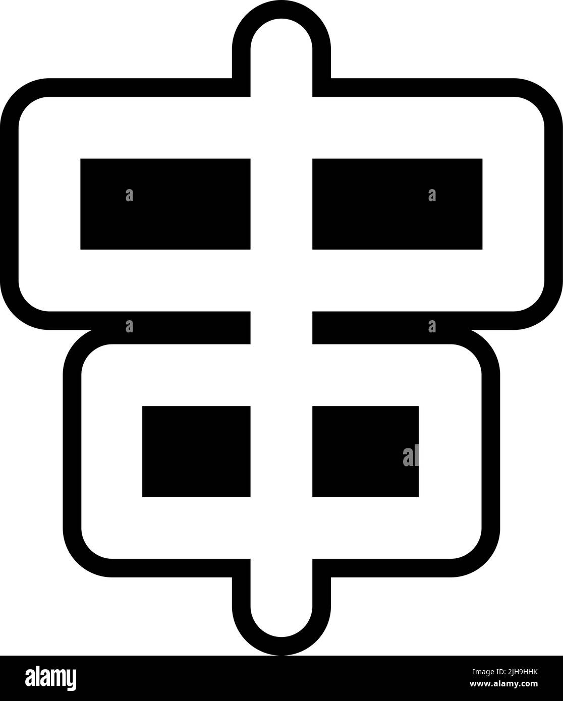 Design graphic align center Stock Vector Image & Art - Alamy