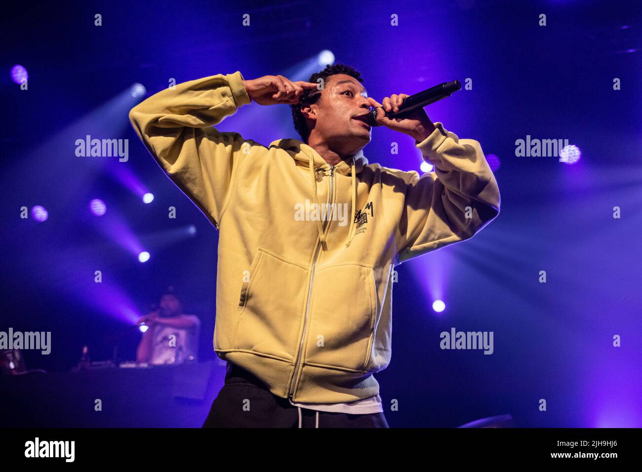 July 15, 2022, Montreux, Lake Geneva, Switzerland: British rap artist ...