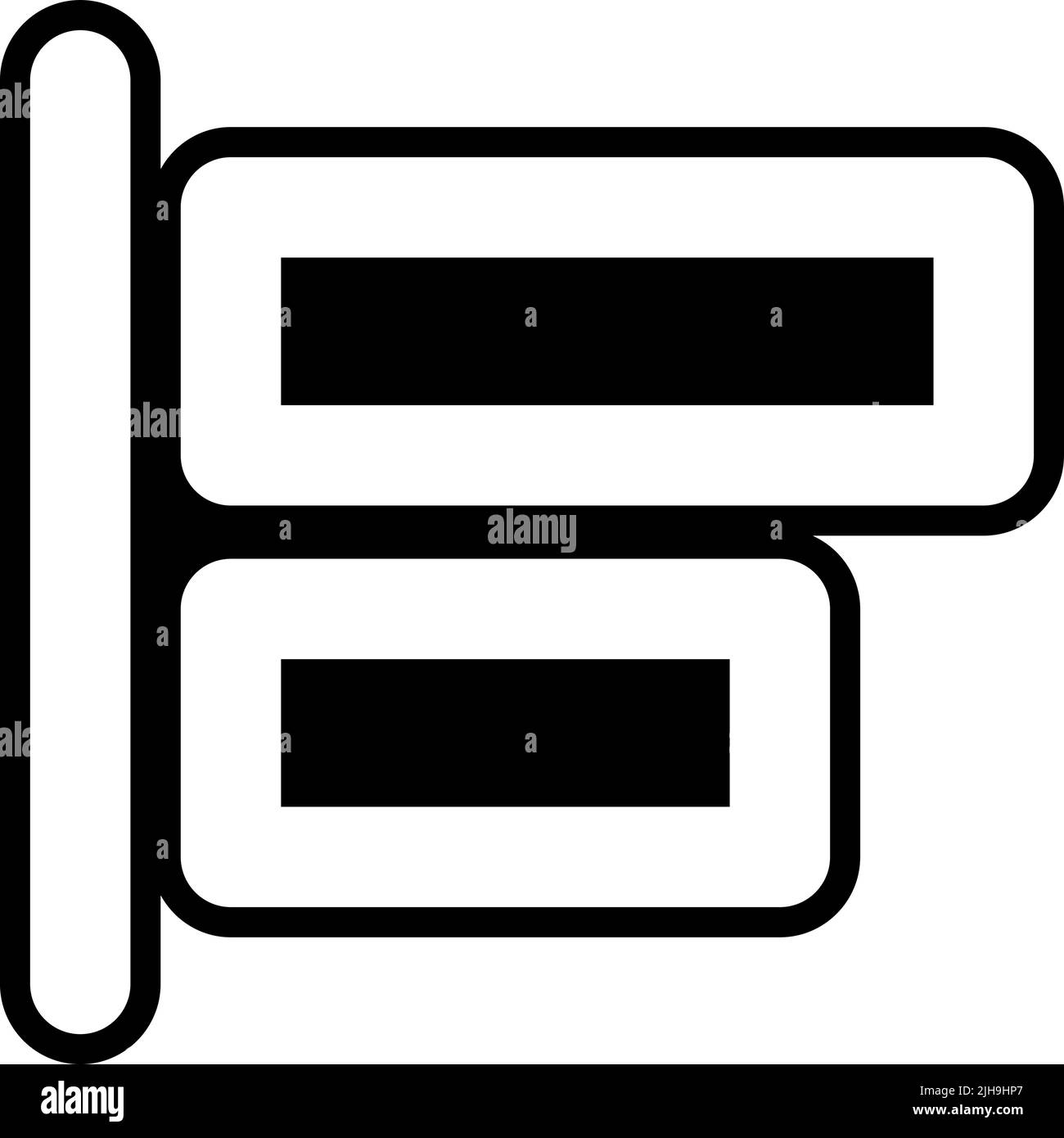 Design graphic align left Stock Vector Image & Art - Alamy