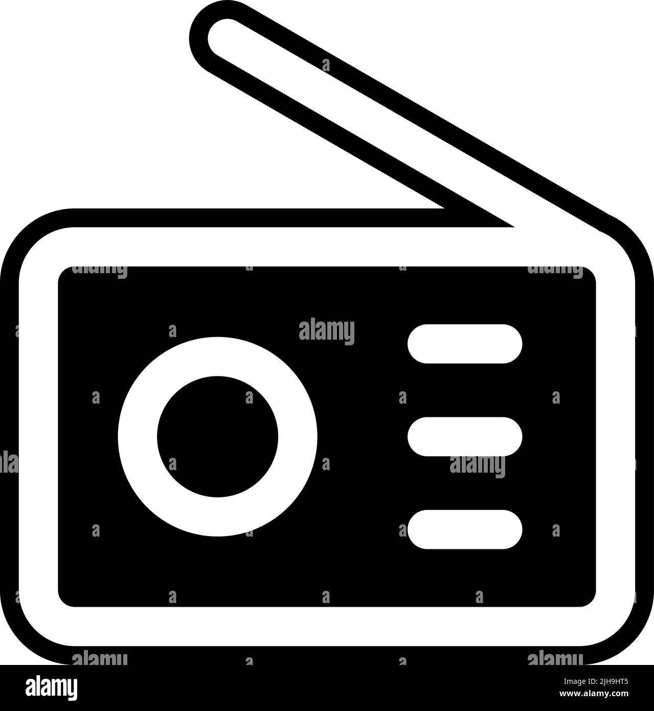 Electronic radio Stock Vector Image & Art - Alamy