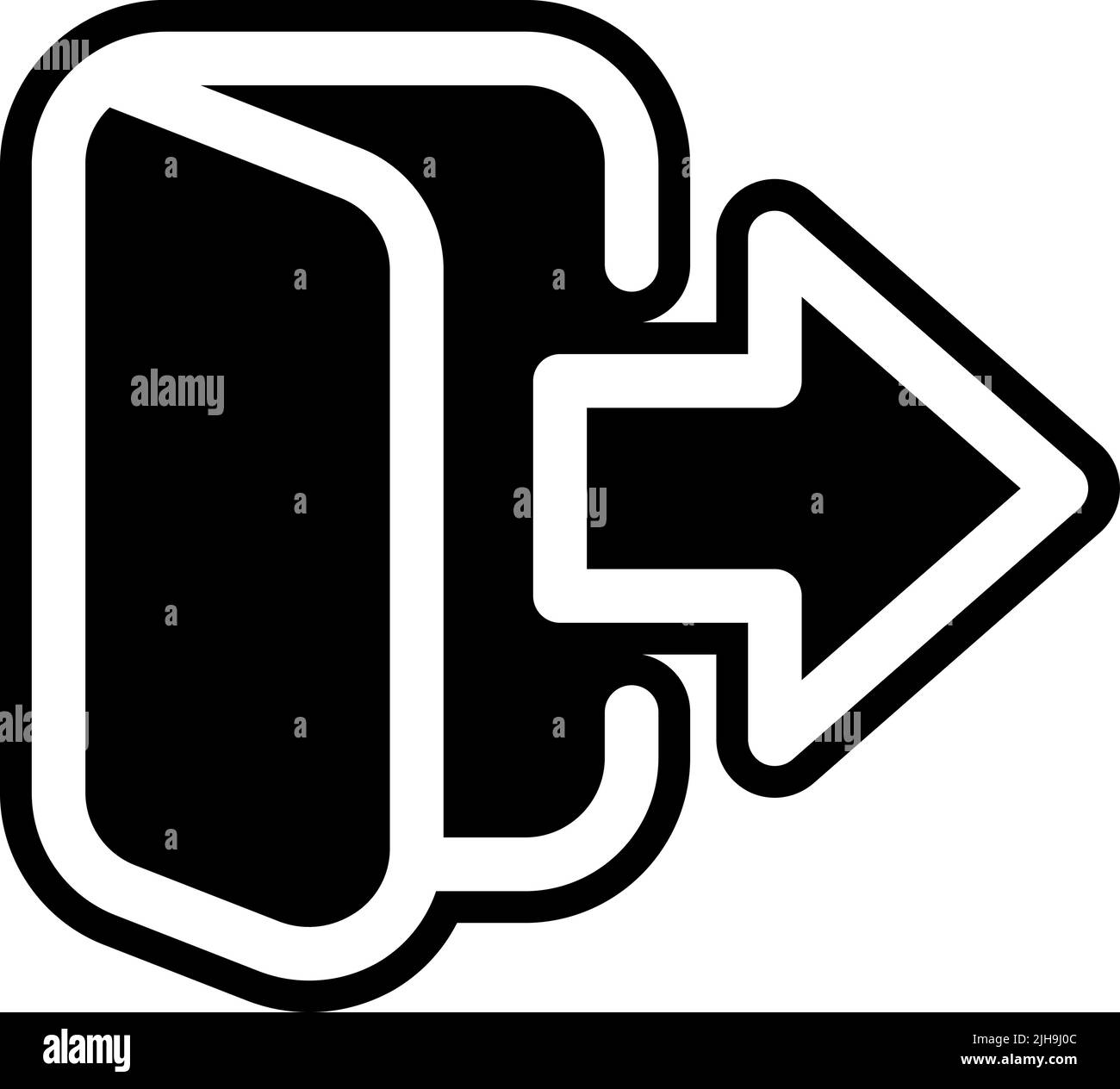 Log gate Stock Vector Images - Alamy