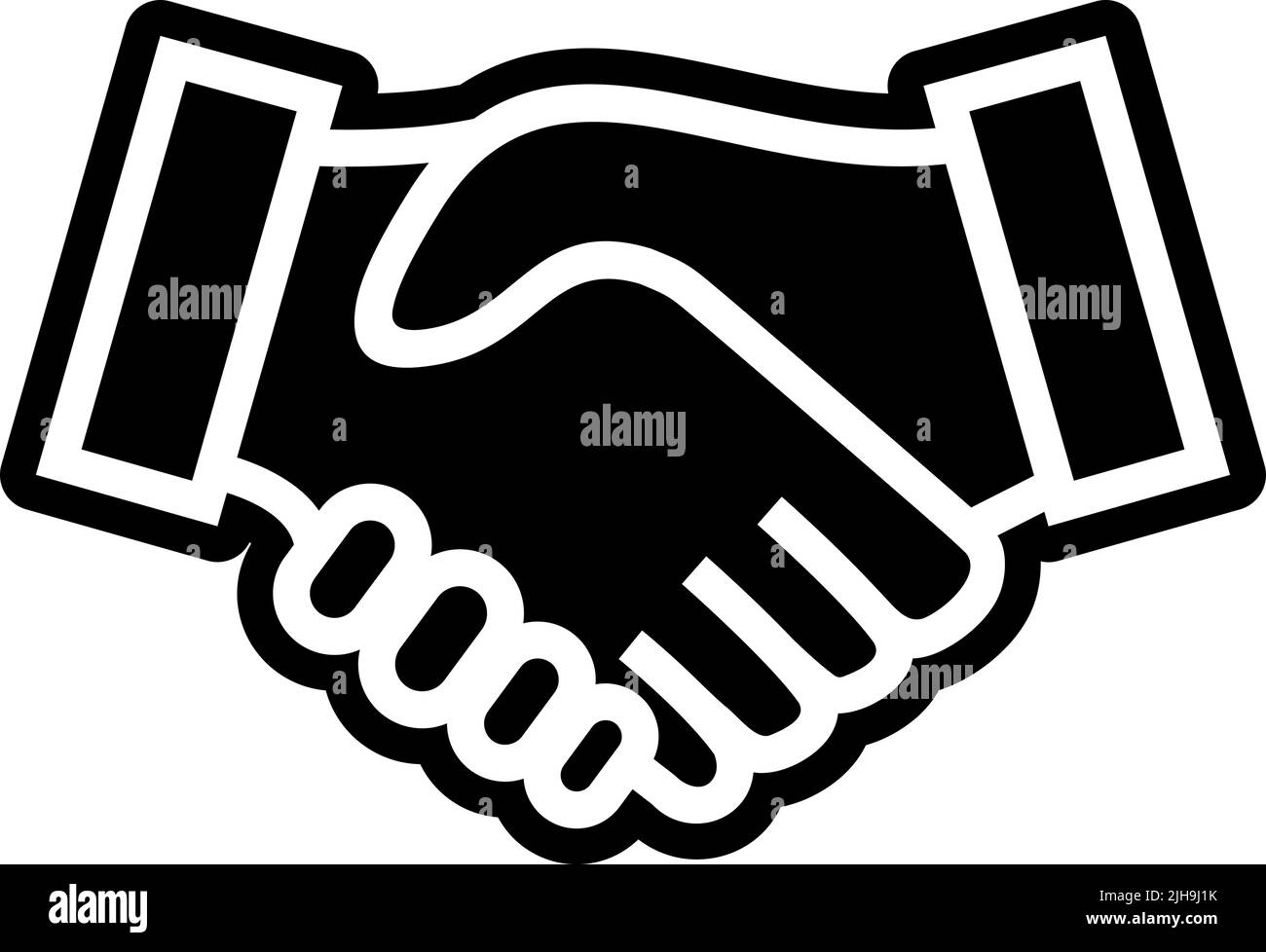Donations handshake Stock Vector Image & Art - Alamy