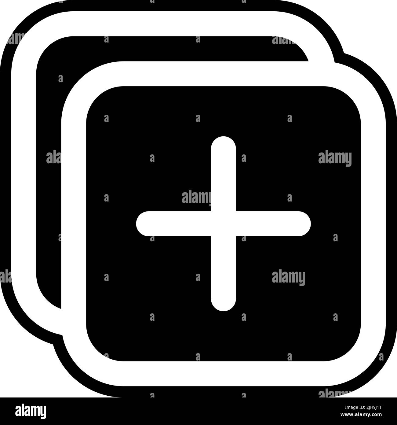 Add folder icon logo hi-res stock photography and images - Alamy