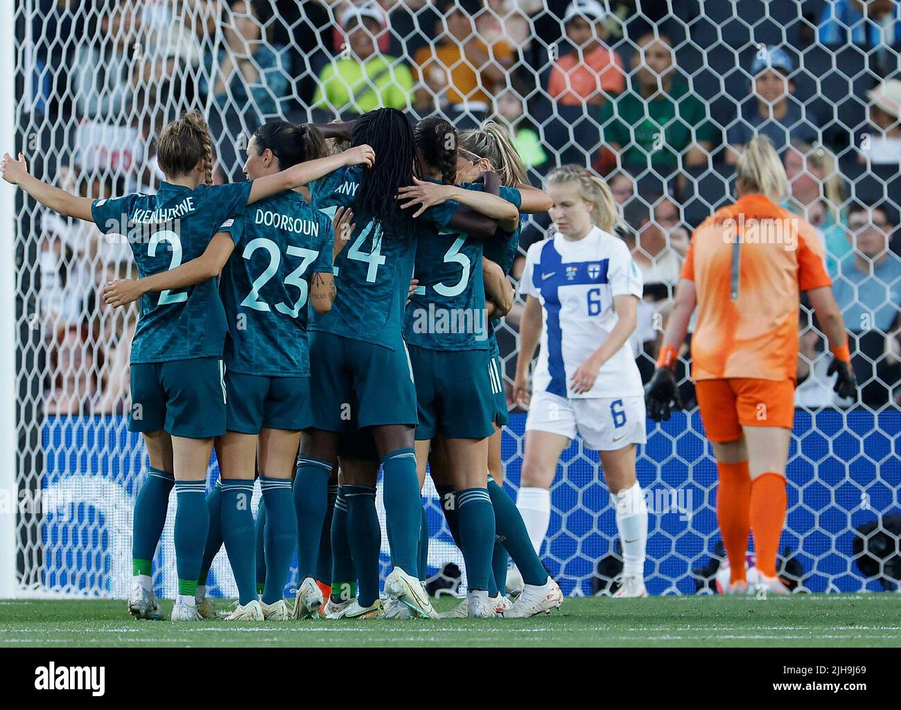 firo: 16.07.2022 football, soccer, UEFA WOMEN'S EURO 2022, women's EM ... firo: 16.07.2022 football, soccer, UEFA WOMEN'S EURO 2022, women's EM ...