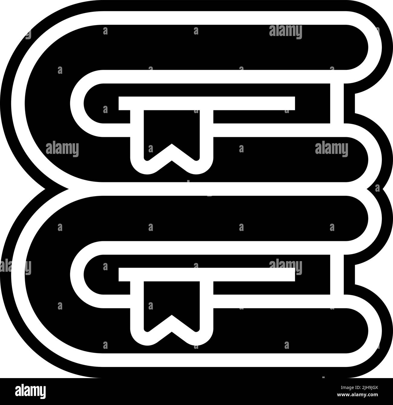 Book education library stack Black and White Stock Photos & Images - Alamy