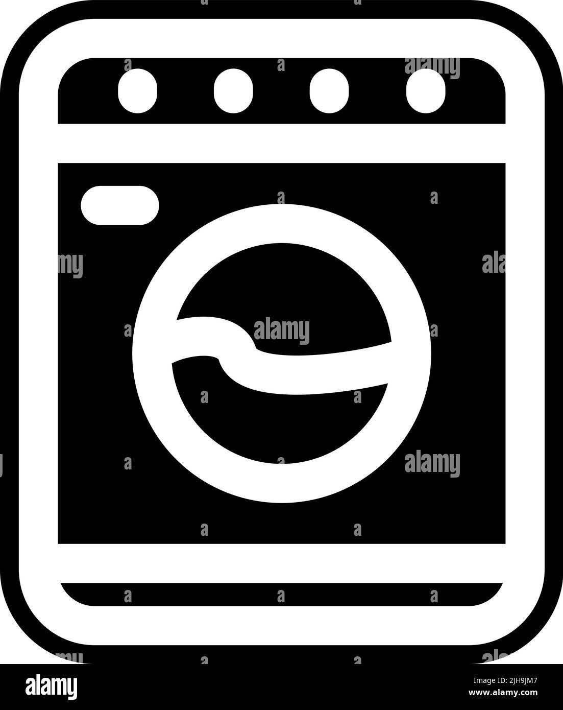 Washing clothes icon 3d Stock Vector Images - Alamy