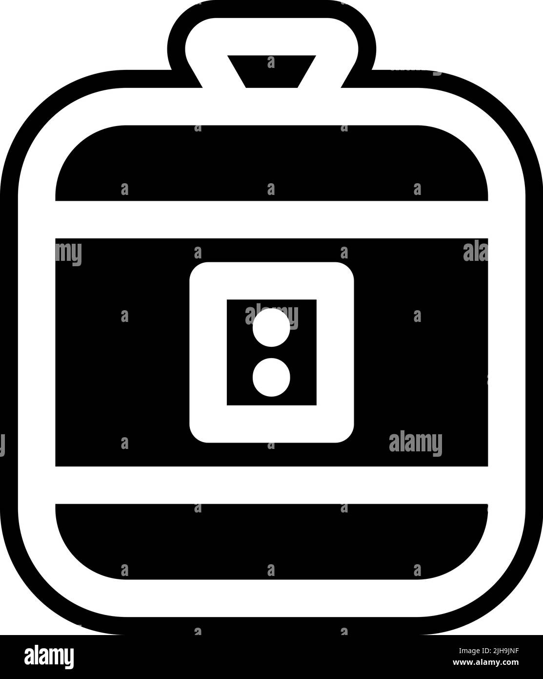 Multicooker pressure cooker isolated Stock Vector Images - Alamy