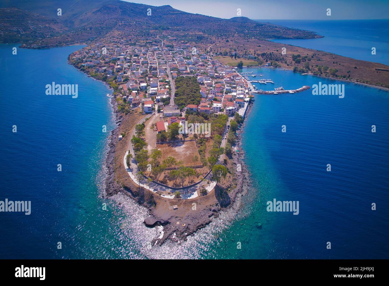 Perdika village hi-res stock photography and images - Alamy