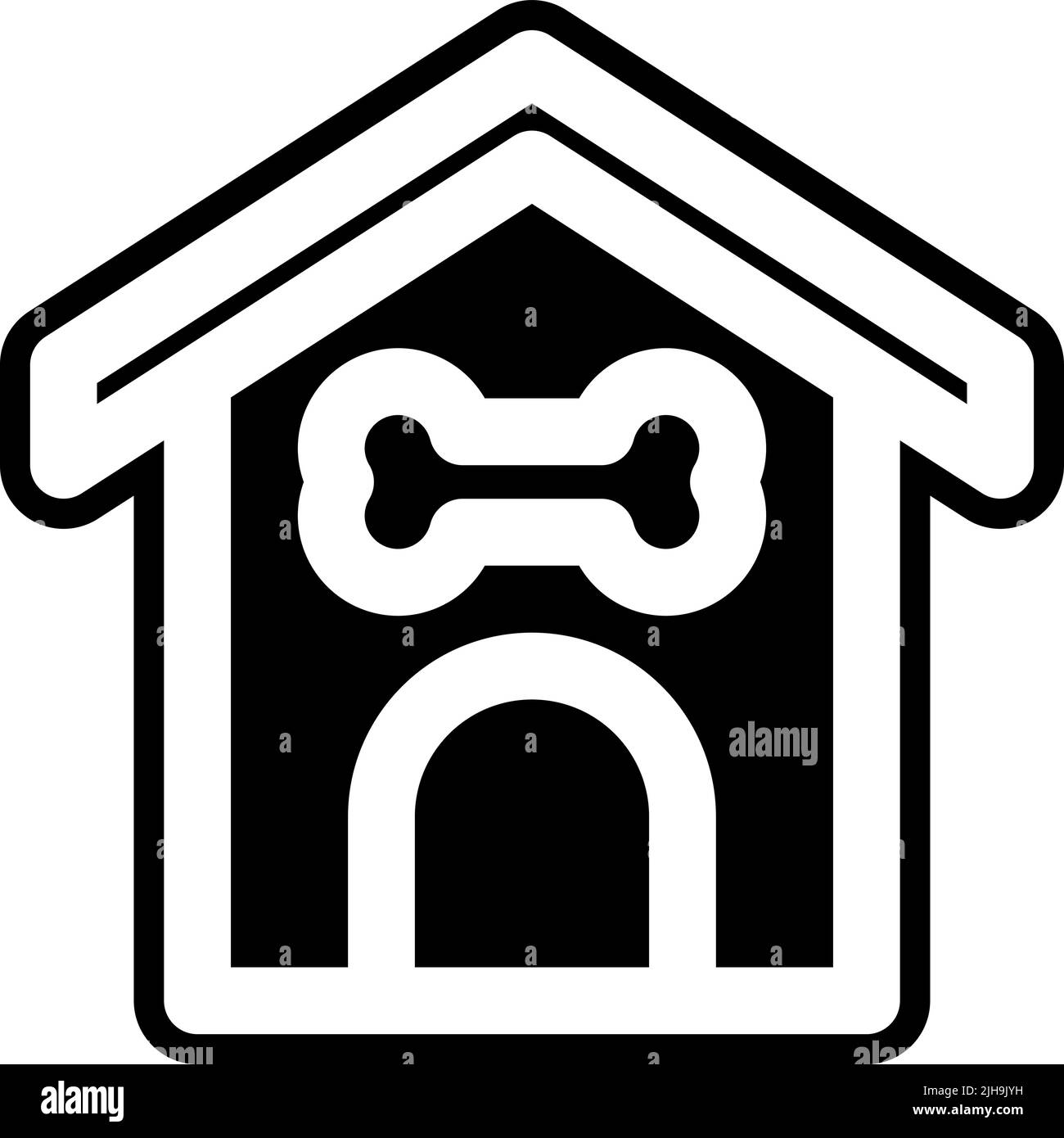 Cute dog home Black and White Stock Photos & Images - Alamy